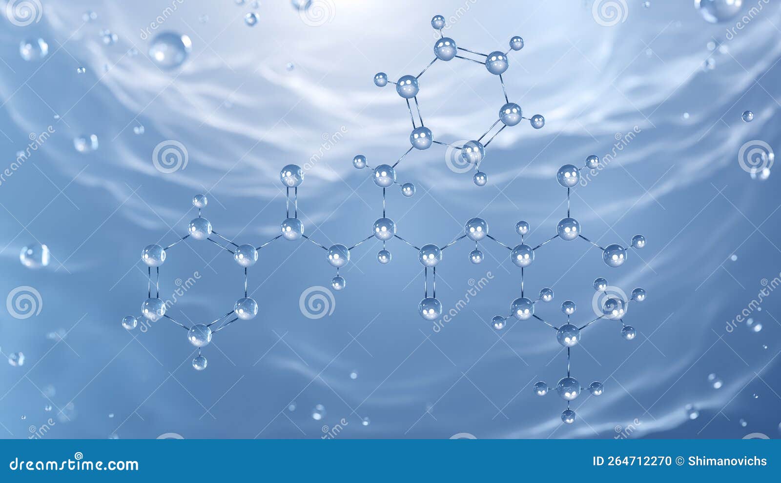 Bortezomib Molecular Structure, 3d Model Anti-cancer Medication ...