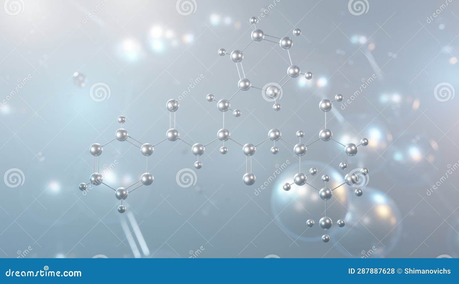 Bortezomib Molecular Structure, 3d Model Molecule, Anti-cancer ...