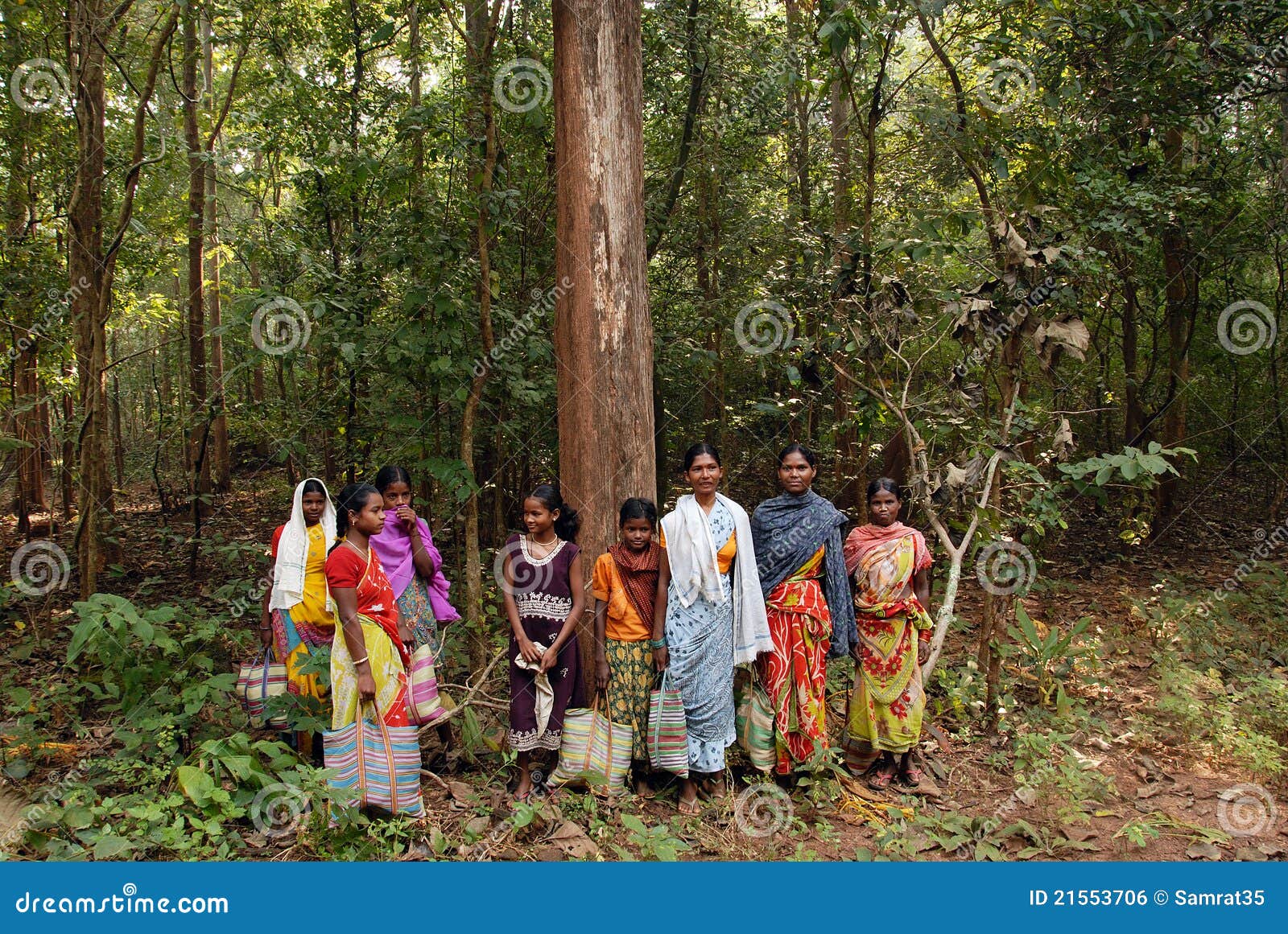 Bos Mensen in India redactionele foto. Image of overleving - 21553706