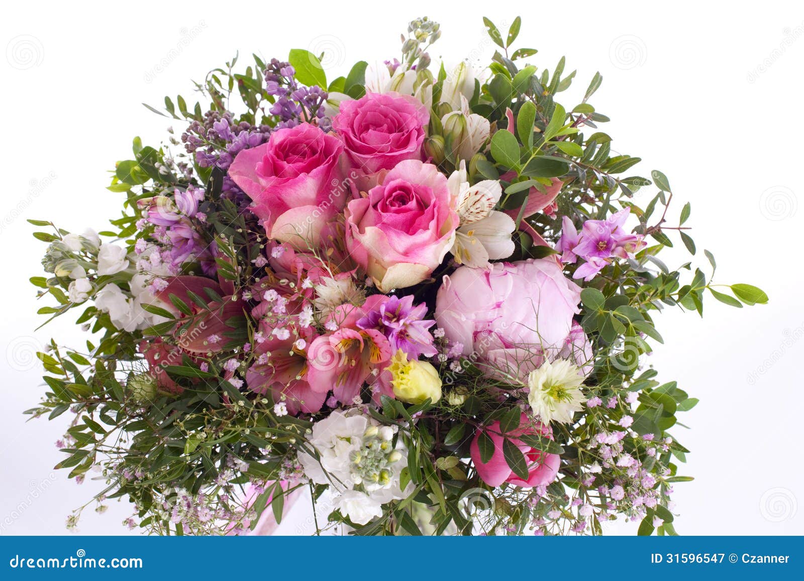 Bos van bloemen stock afbeelding. Image of flora, vers - 31596547