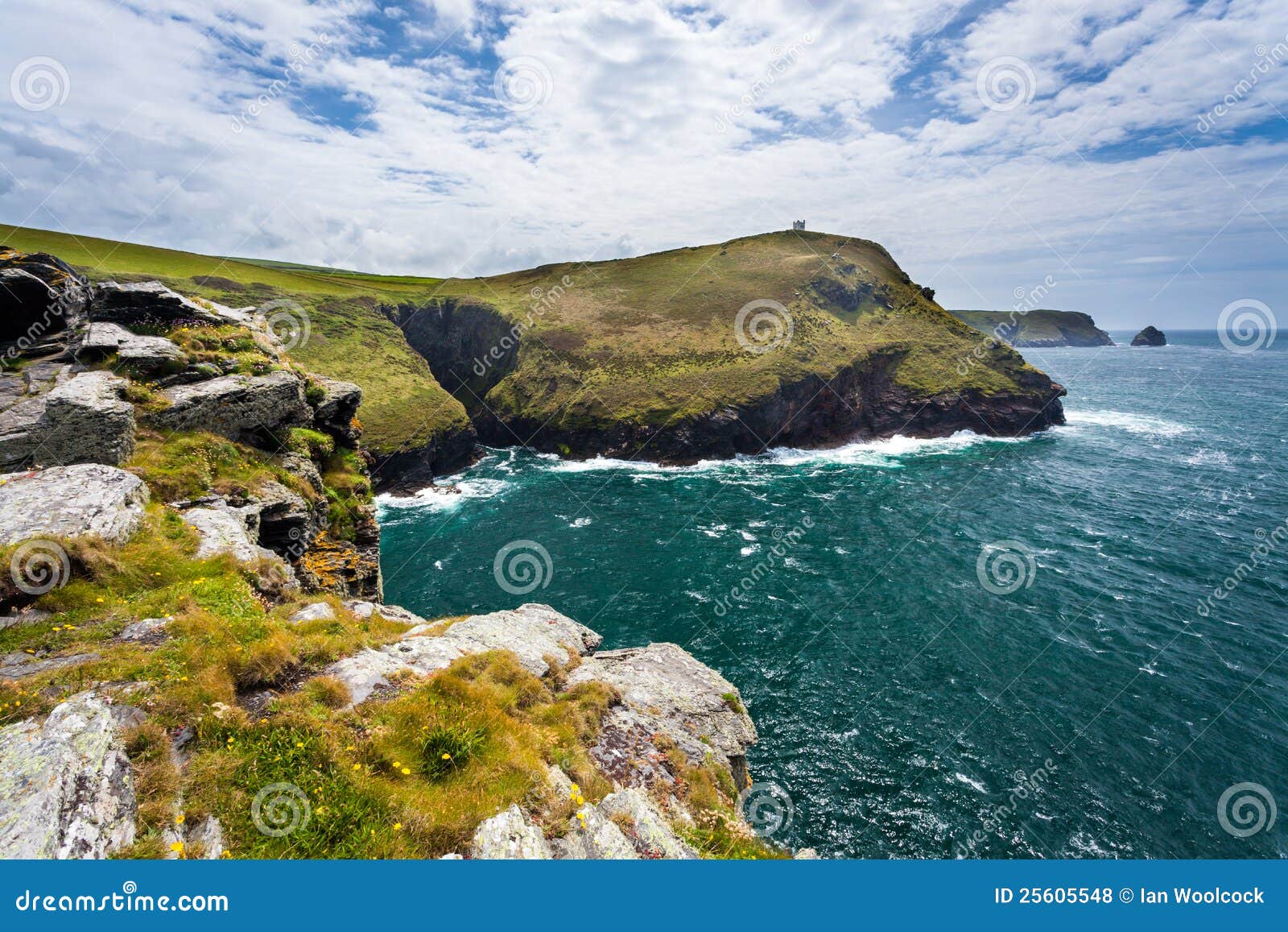 Boscastle stock photo. Image of rugged, north, scenic - 25605548