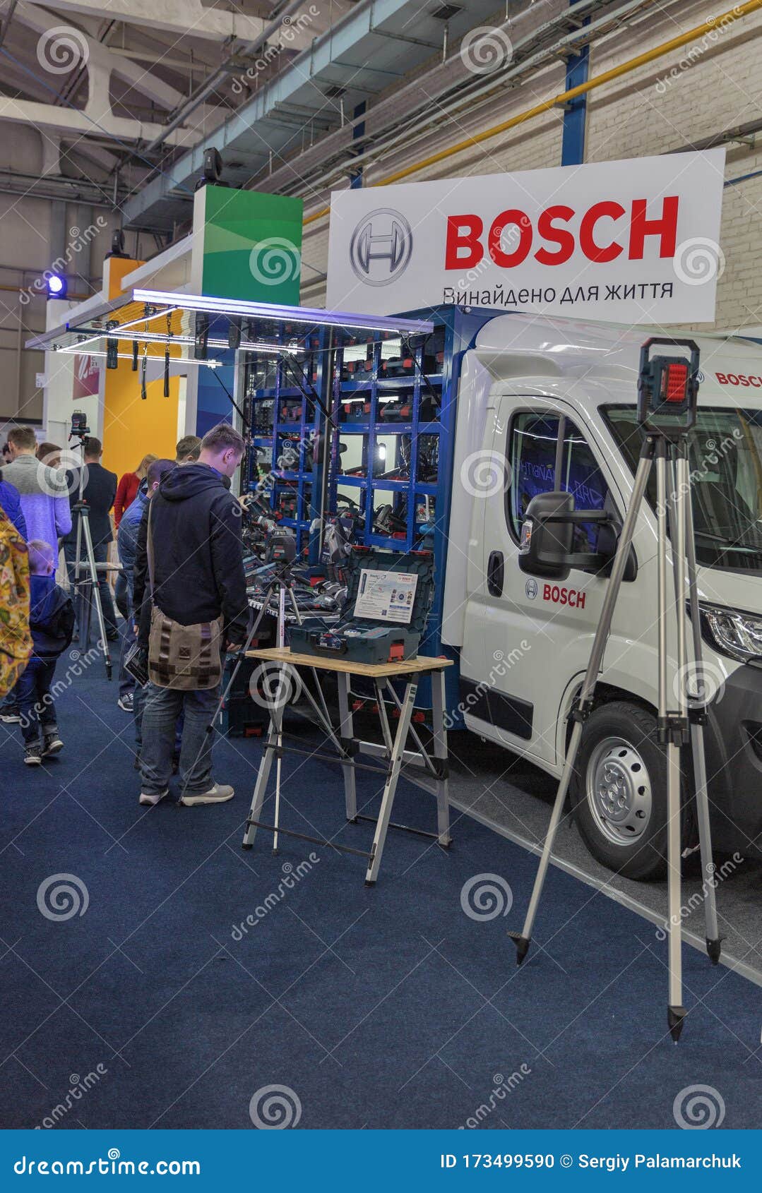 Bosch Booth at CEE 2019 in Kyiv, Ukraine Editorial Image - Image of ...