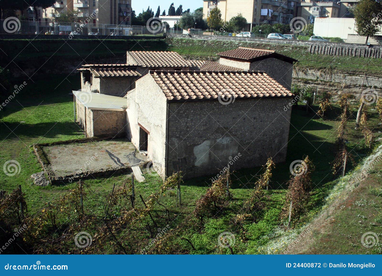 Boscoreale stock photo. Image of europe, home, campania - 24400872