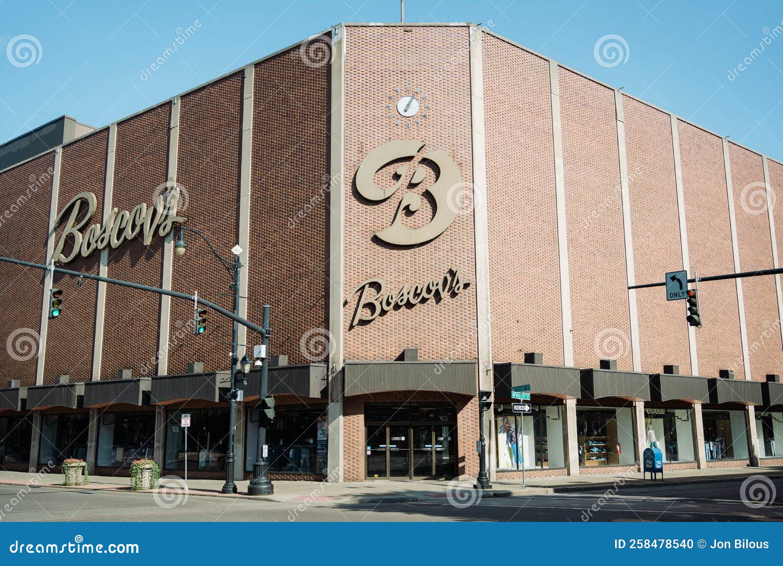 Boscovs in Downtown, Binghamton, New York Editorial Image - Image of ...