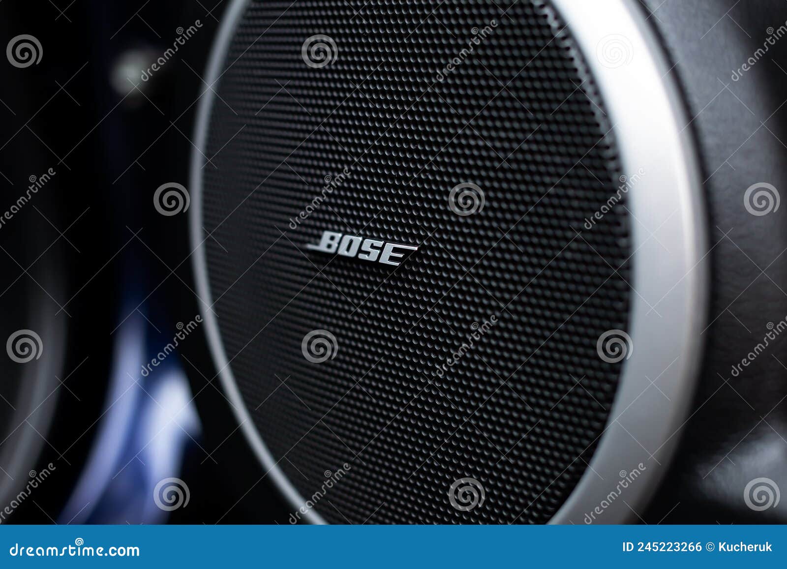 Bose Logo Audio System in a Car Door Editorial Photo - Image of company ...