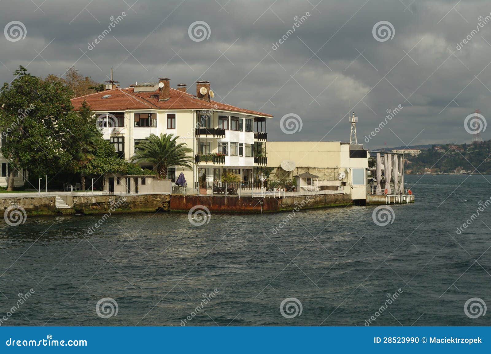 Bosfor stock photo. Image of islam, wood, street, building - 28523990