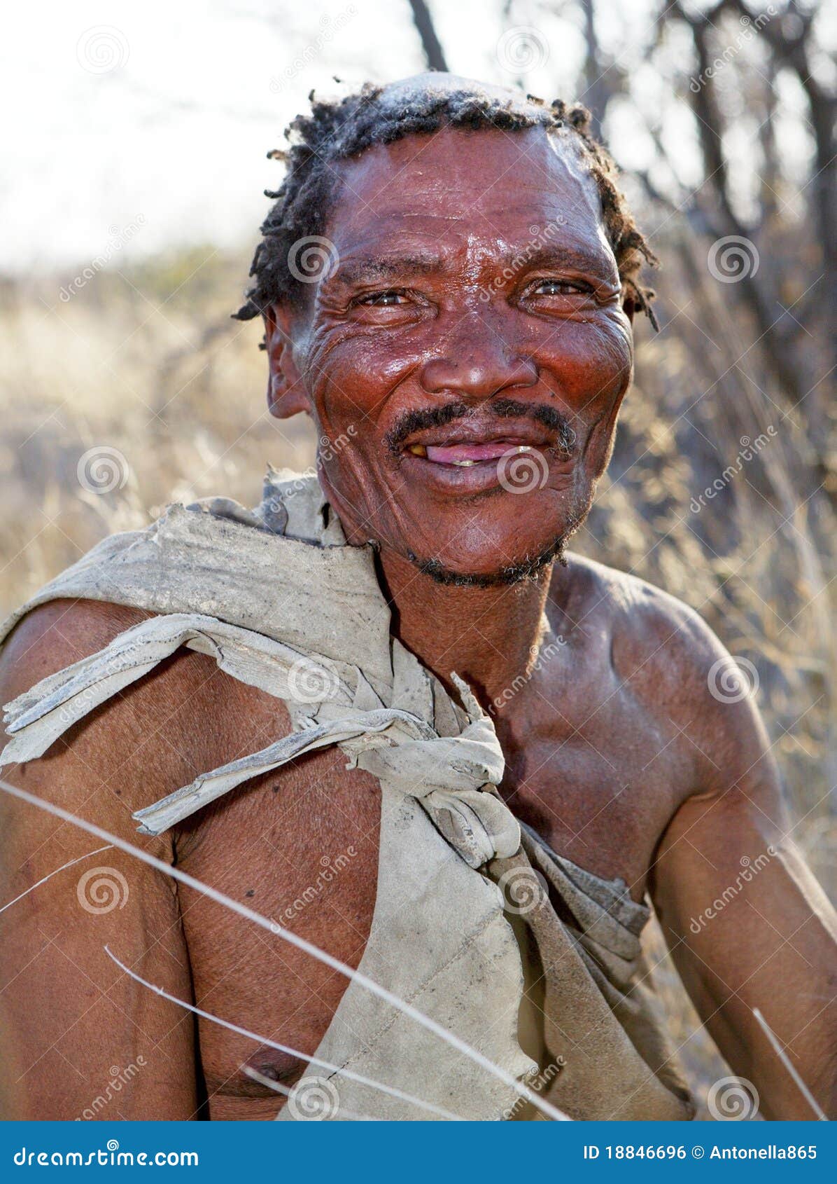 Bosjesman redactionele foto. Image of primitief, dans - 18846696