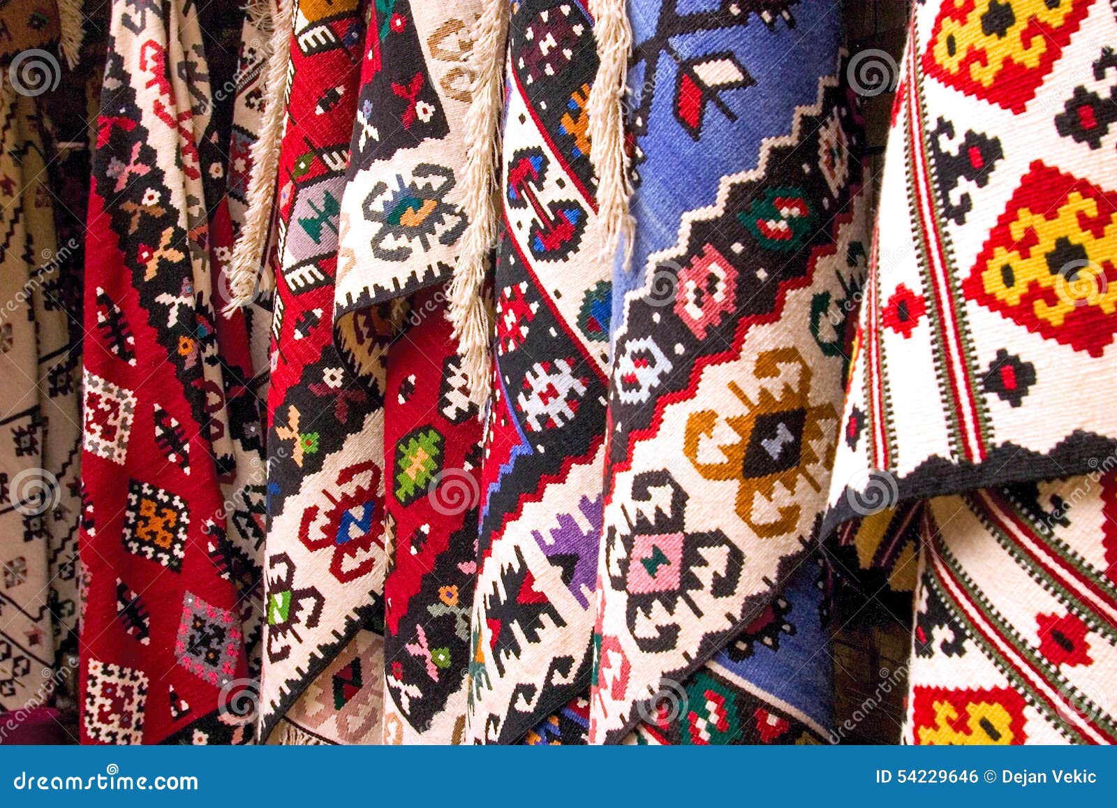 Bosnian carpets stock stock photo. Image of handicraft - 54229646
