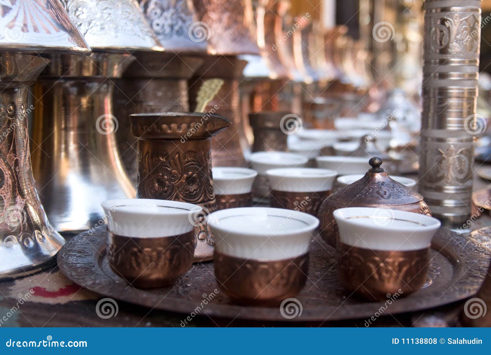 Bosnian coffee set stock photo. Image of bosnian, tradition - 11138808