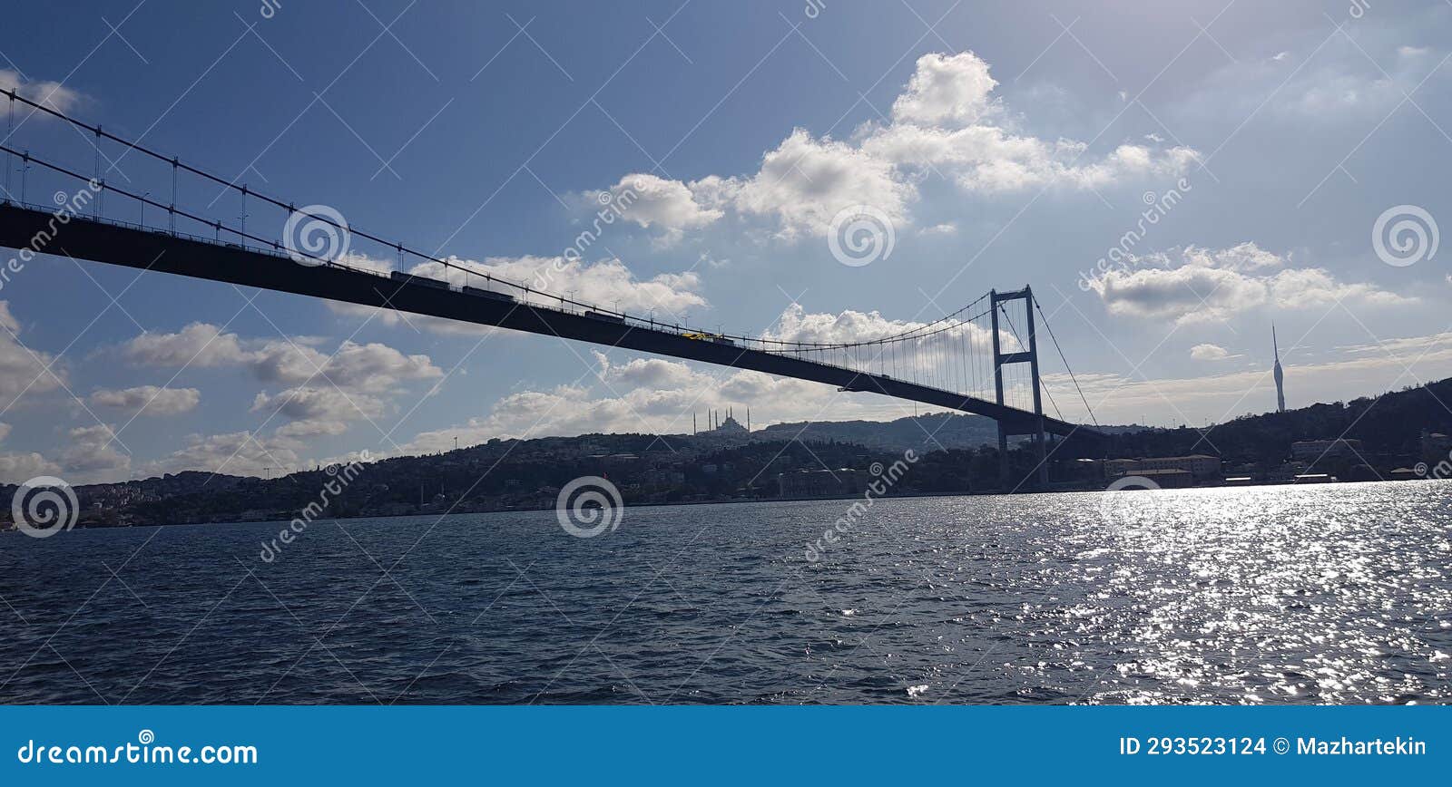 The Bosphorus Bridge on the Bosphorus is Magnificent with Its ...