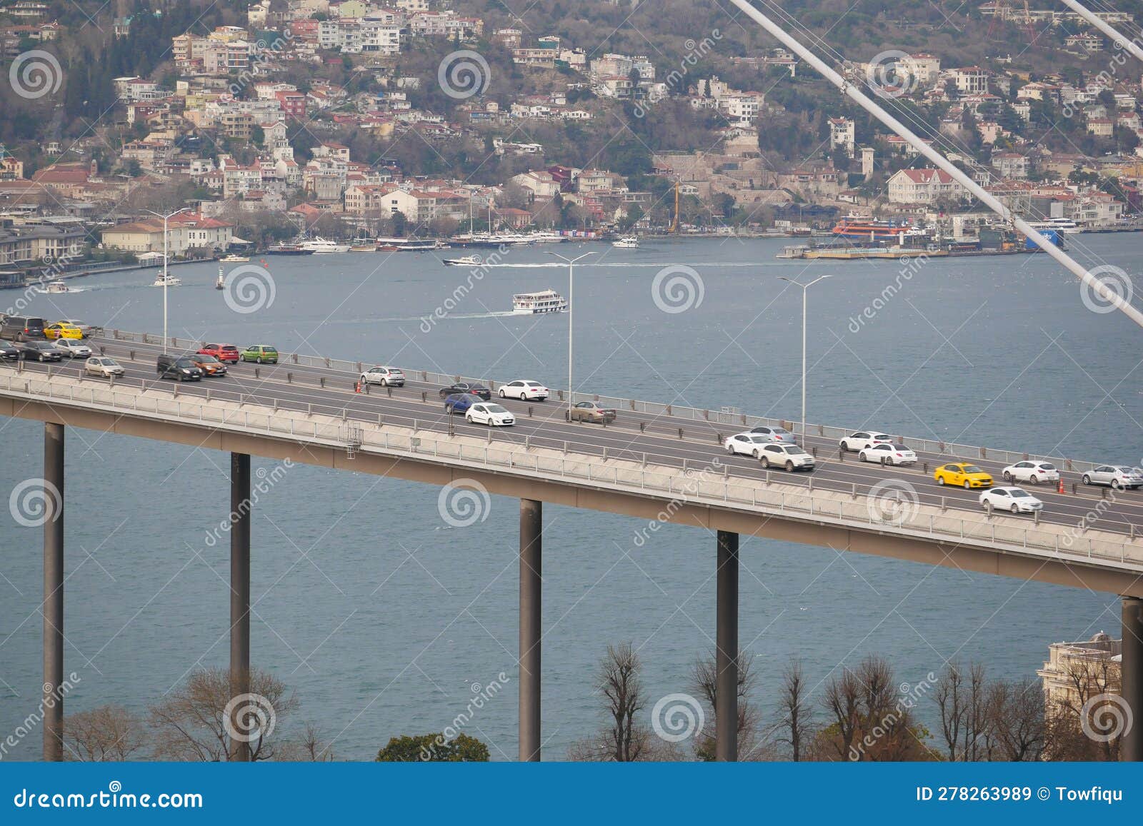 Bosphorus Bridge in Istanbul, Turkey Stock Image - Image of public ...