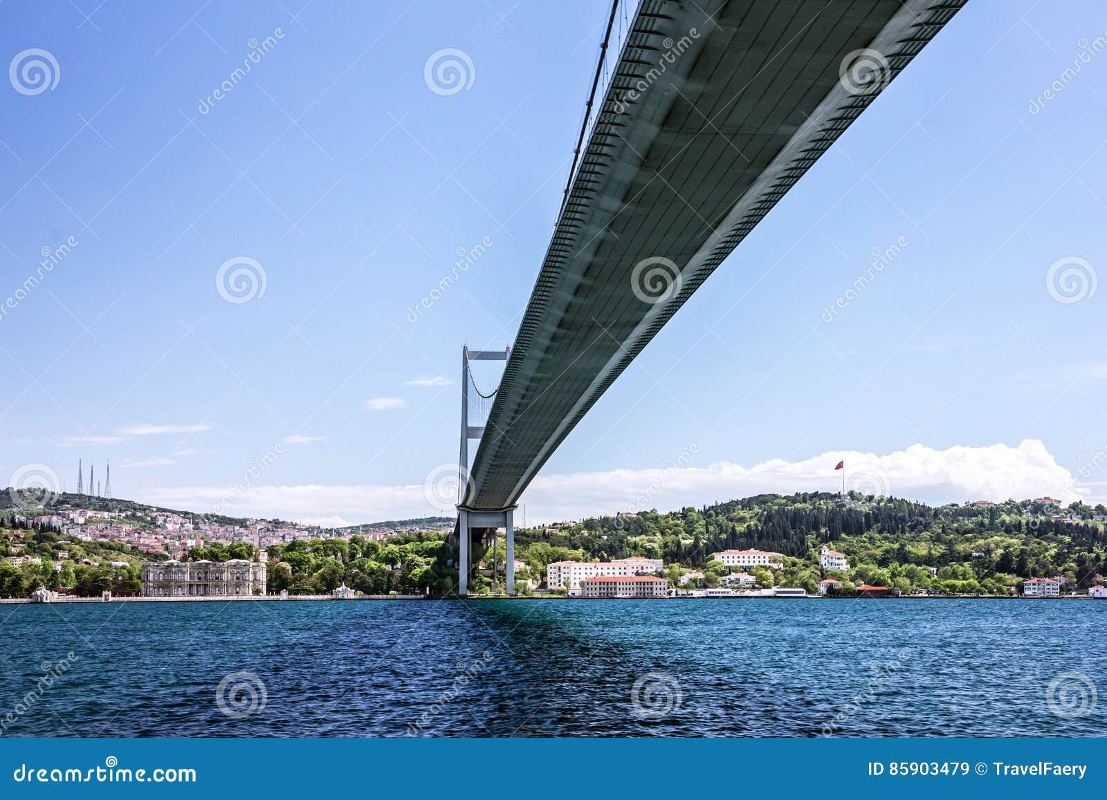 Bosphorus Bridge in Istanbul, Turkey. Stock Image - Image of ...