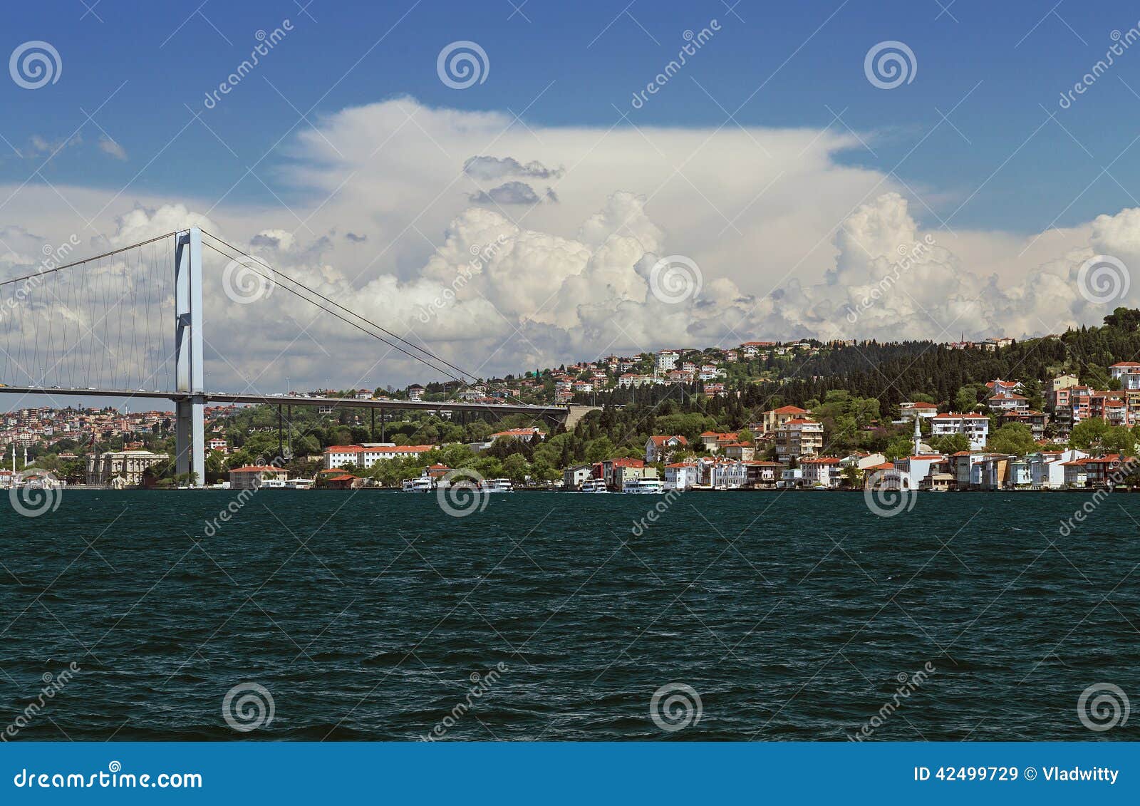 Bosphorus Bridge, Istanbul, Turkey Stock Image - Image of istanbul ...