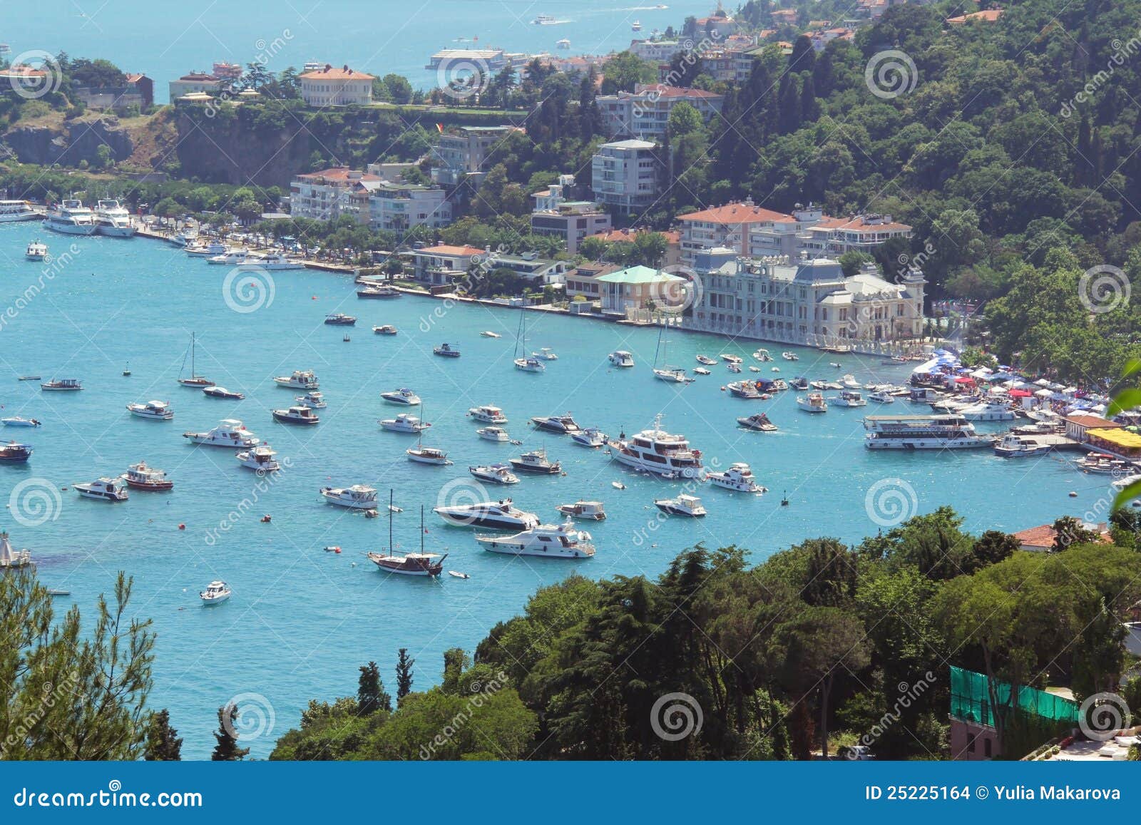 Bosphorus View, Istanbul, Turkey Stock Photo - Image of city, cityscape ...