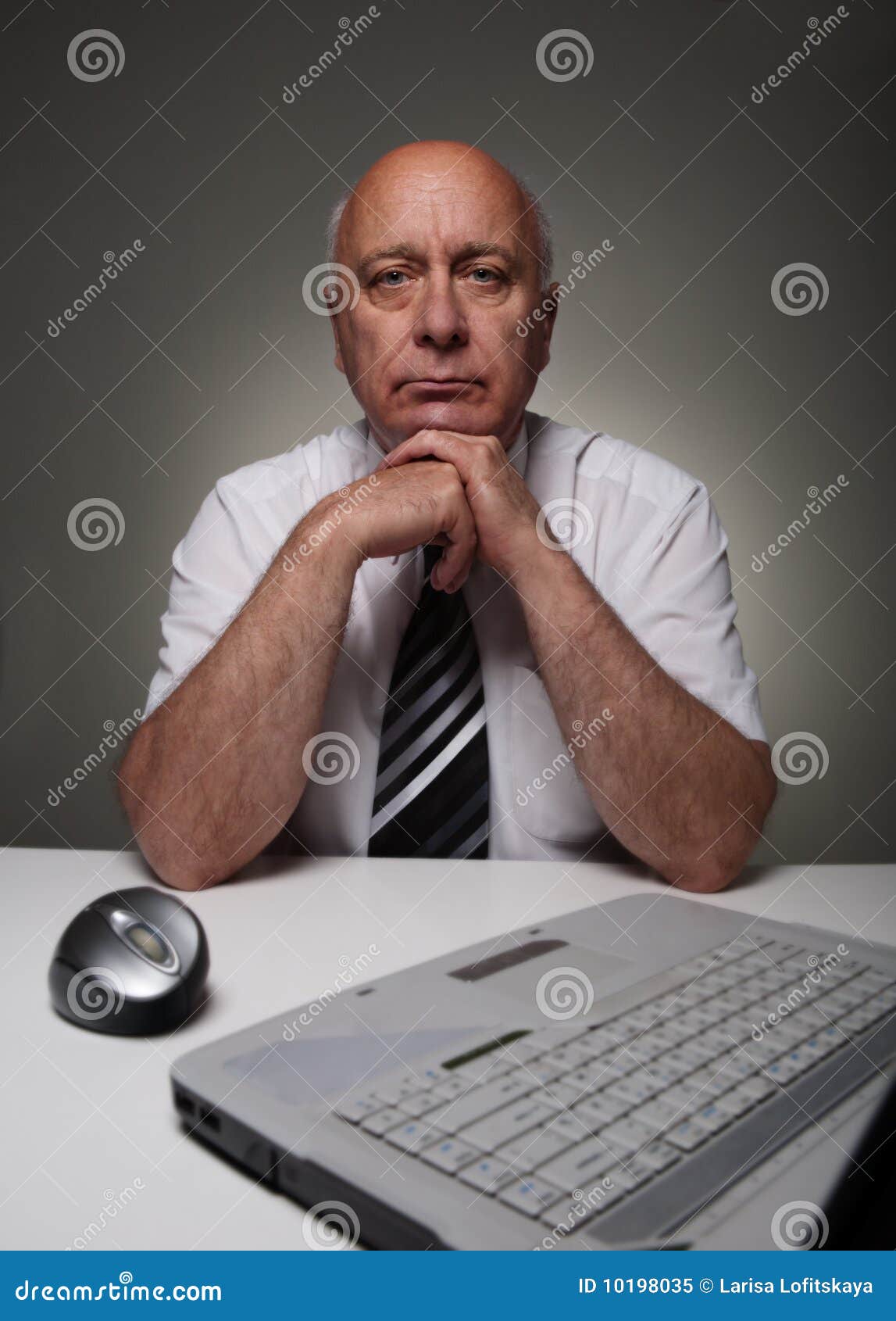 Boss stock image. Image of keyboard, senior, serious - 10198035