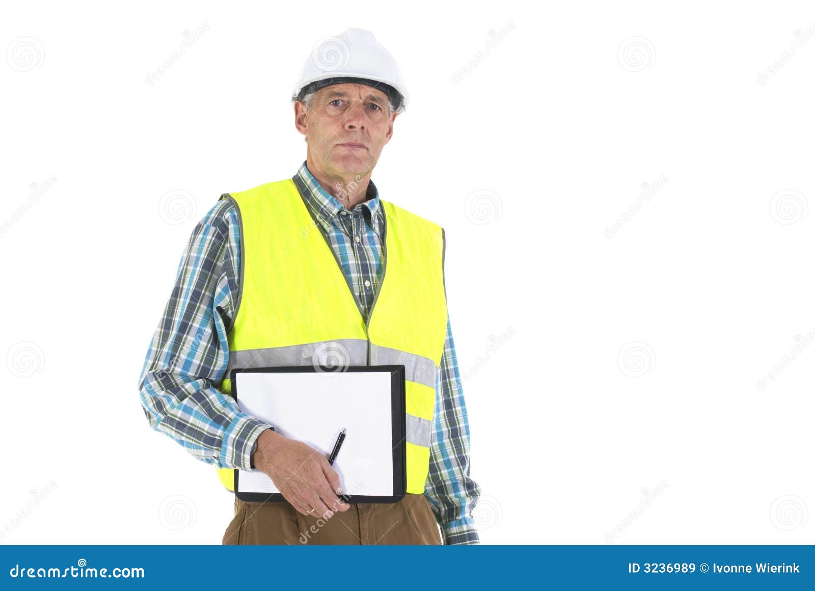 The boss stock image. Image of check, helmet, inspection - 3236989