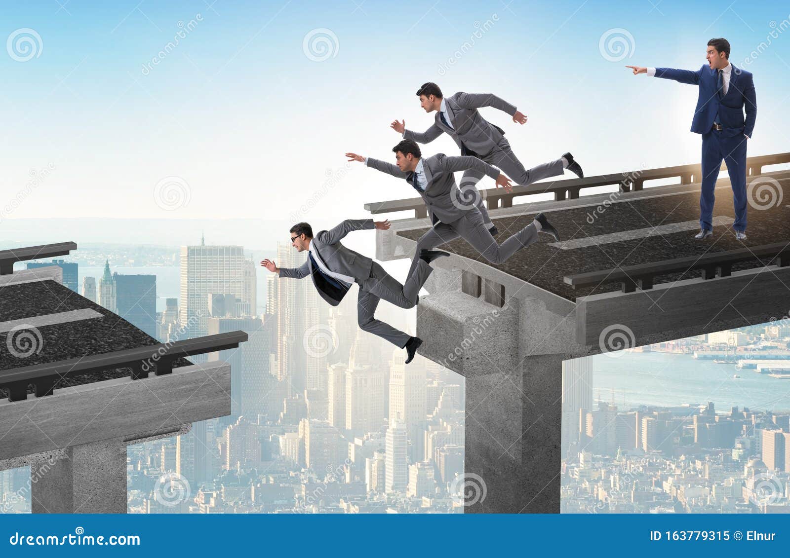 Boss Businessman Giving Wrong Instruction To Team Stock Image - Image ...