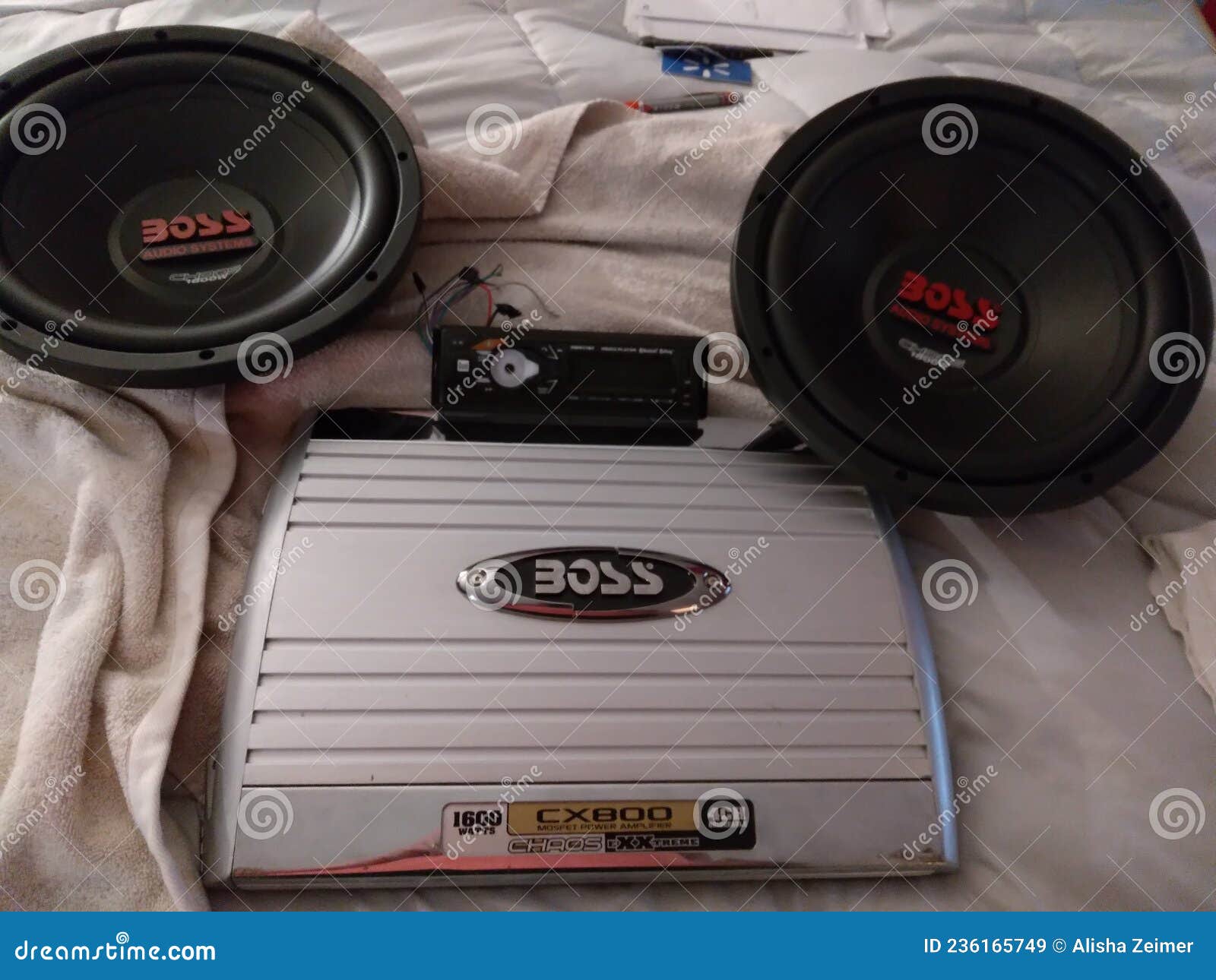 Boss car audio system editorial stock image. Image of camera - 236165749