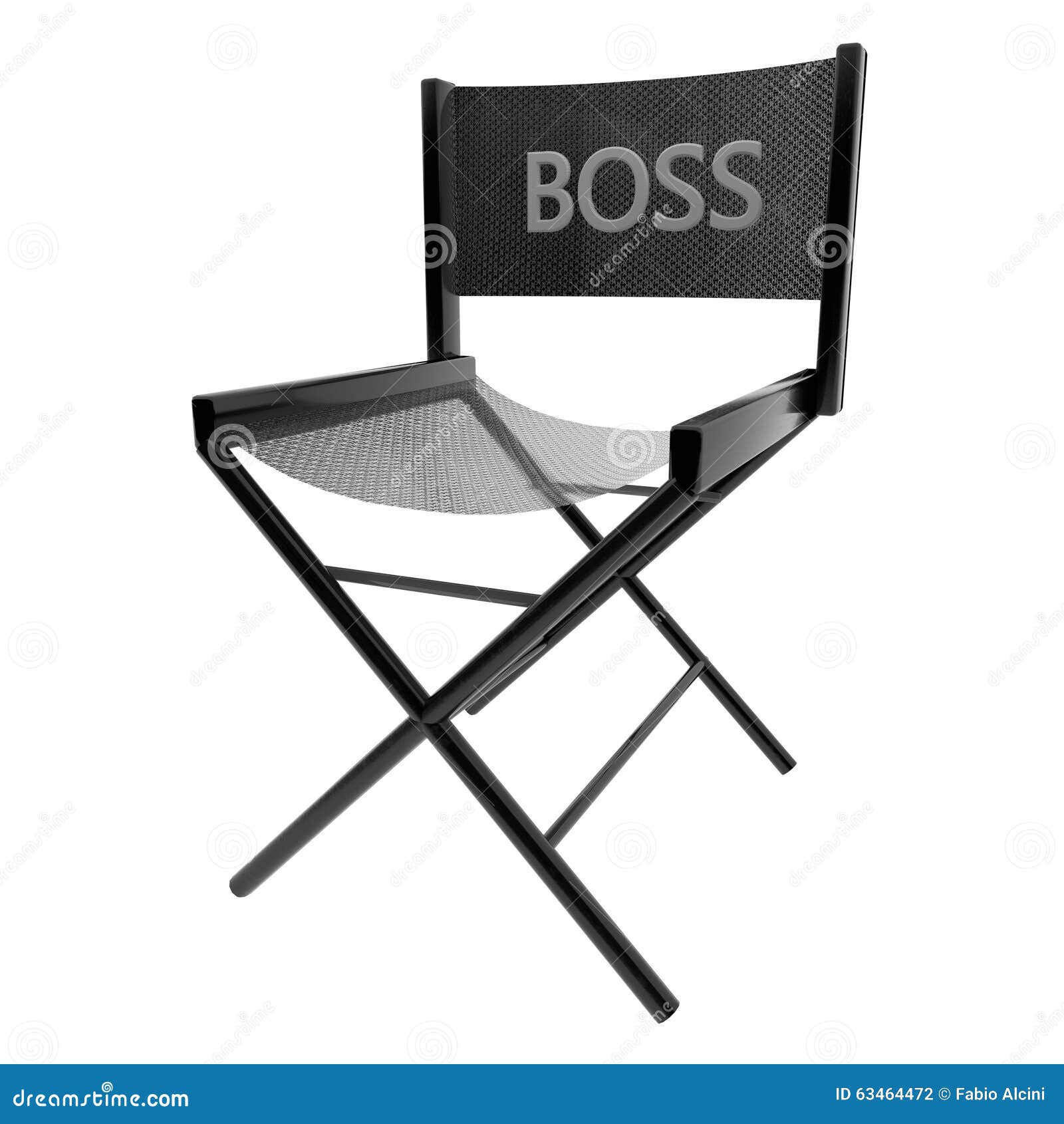 Boss chair, 3d stock illustration. Illustration of business - 63464472