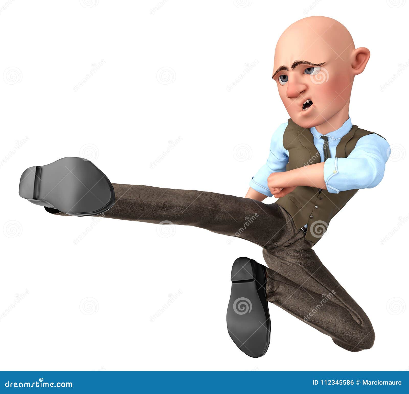 Boss come on give a hug stock illustration. Illustration of manager ...