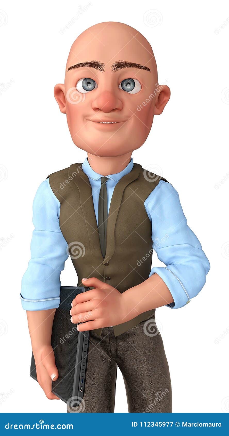 Boss come on give a hug stock illustration. Illustration of confidence ...