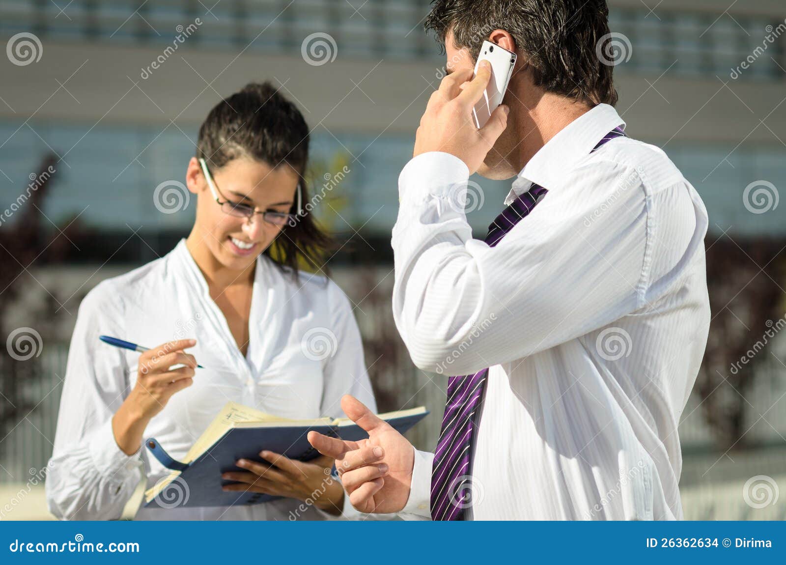 Boss dictating notes stock photo. Image of male, modern - 26362634