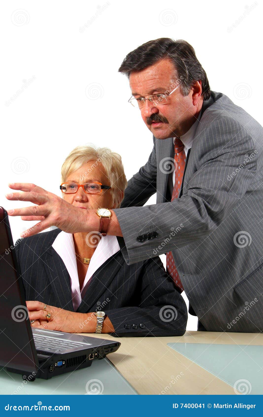 Boss is Explaining stock image. Image of manager, businesspeople - 7400041