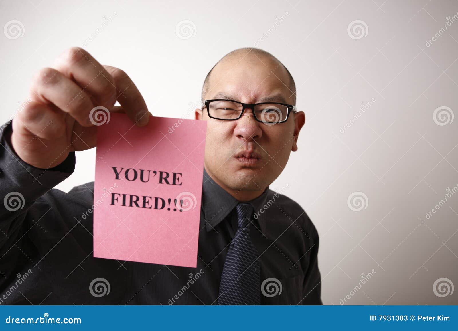 Boss Handing Over Signed Document To His Secretary Royalty-Free Stock ...