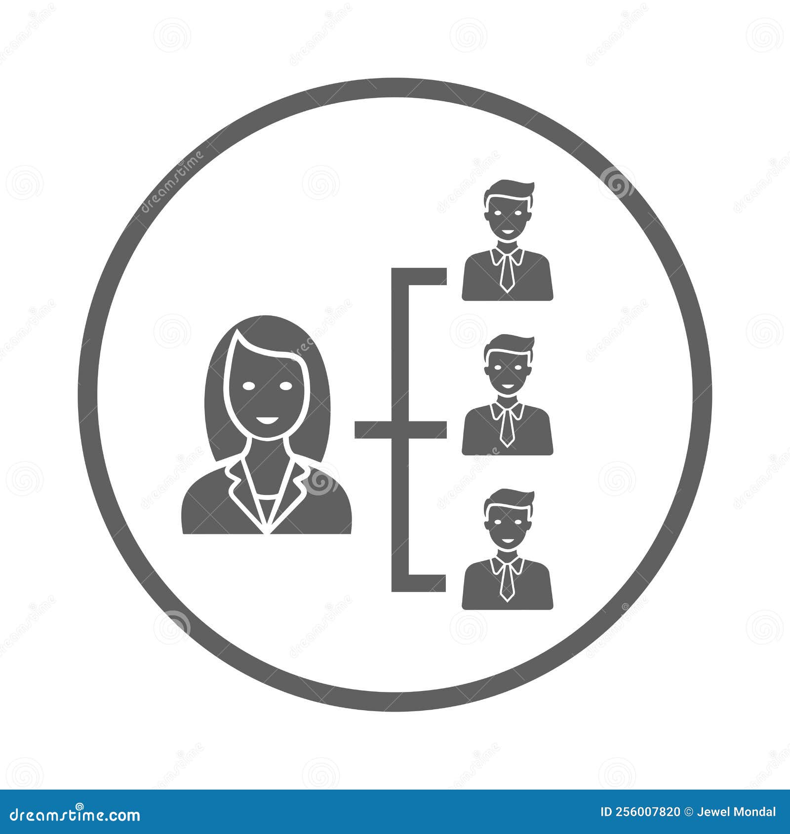 Boss, Hierarchy, Leader Icon. Gray Vector Graphics Stock Illustration ... Boss, Hierarchy, Leader Icon. Gray Vector Graphics Stock Illustration ...