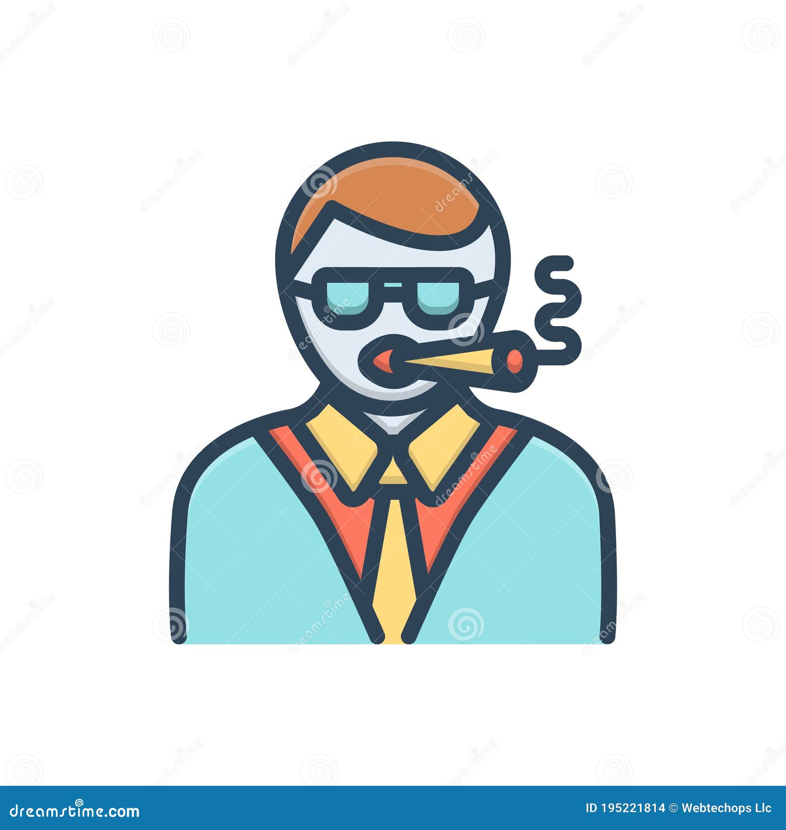 Boss Or Owner Kicking Out Manager Or Employee For Bad Results, Vector ...