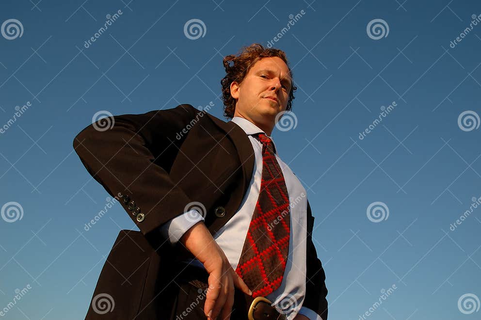 Boss Looking Down on Someone. Stock Photo - Image of overview, rule ...