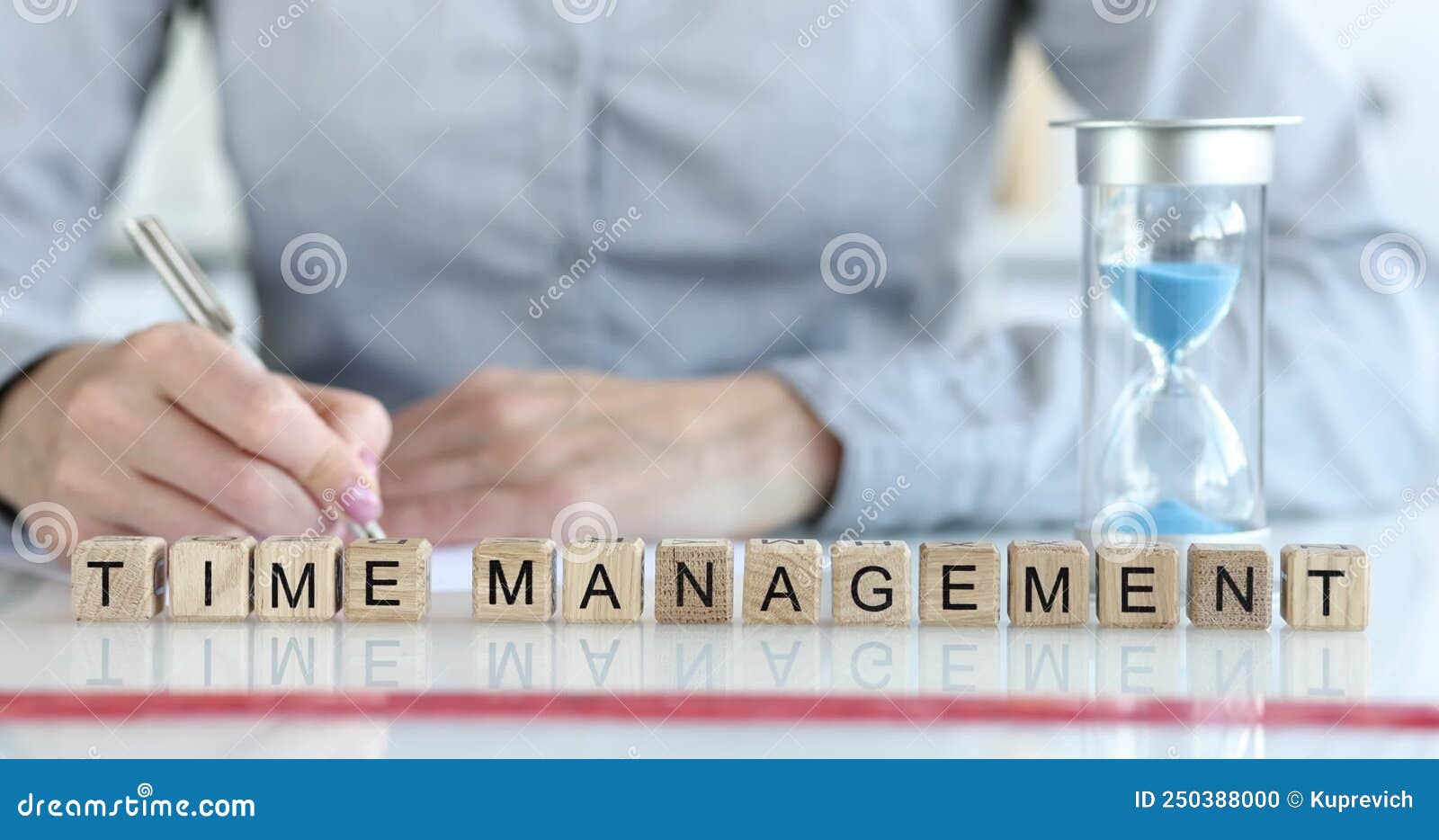 Boss Makes Work Schedules for Employees and Effective Time Management ...