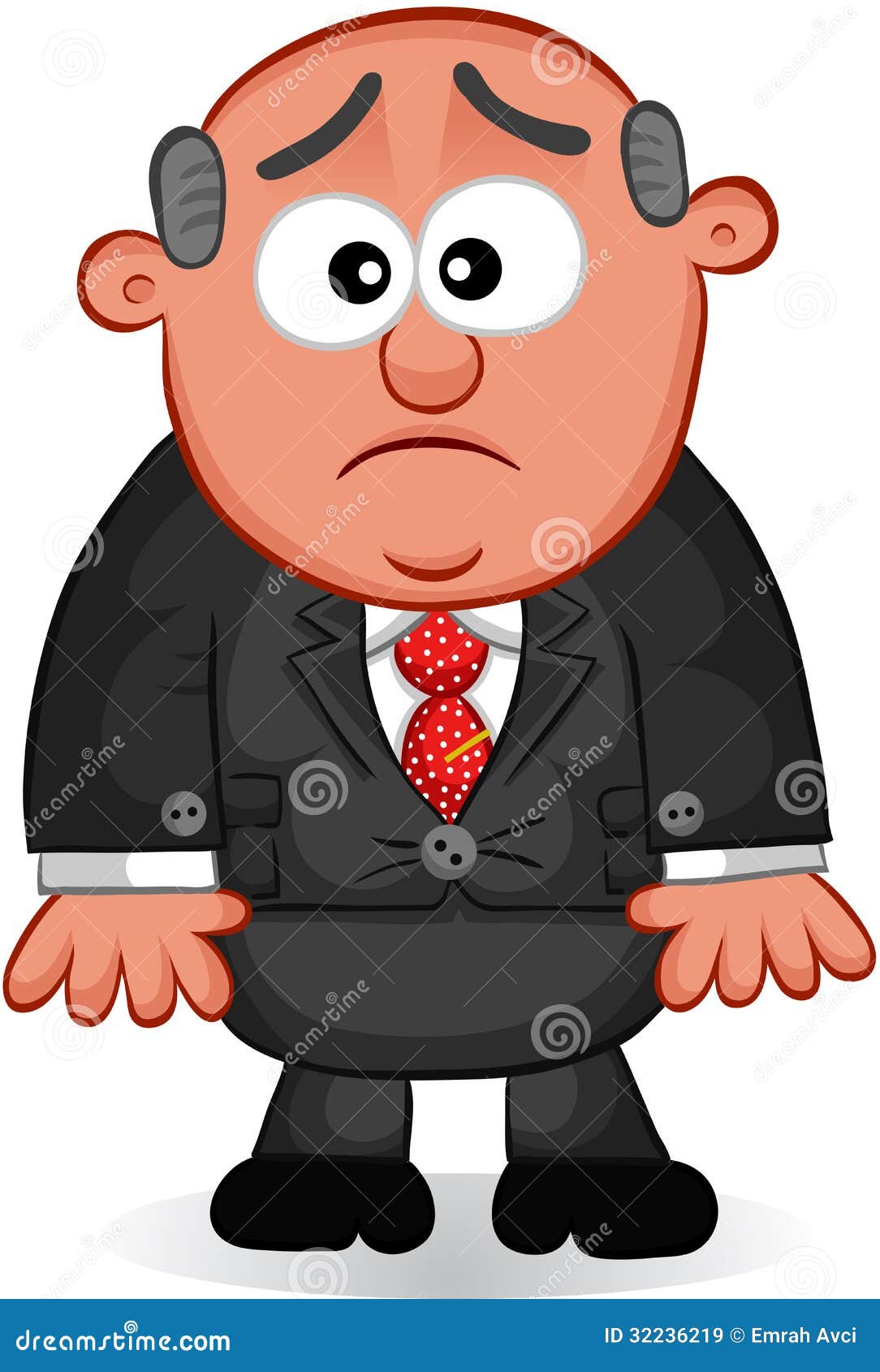 Unhappy Man Clipart