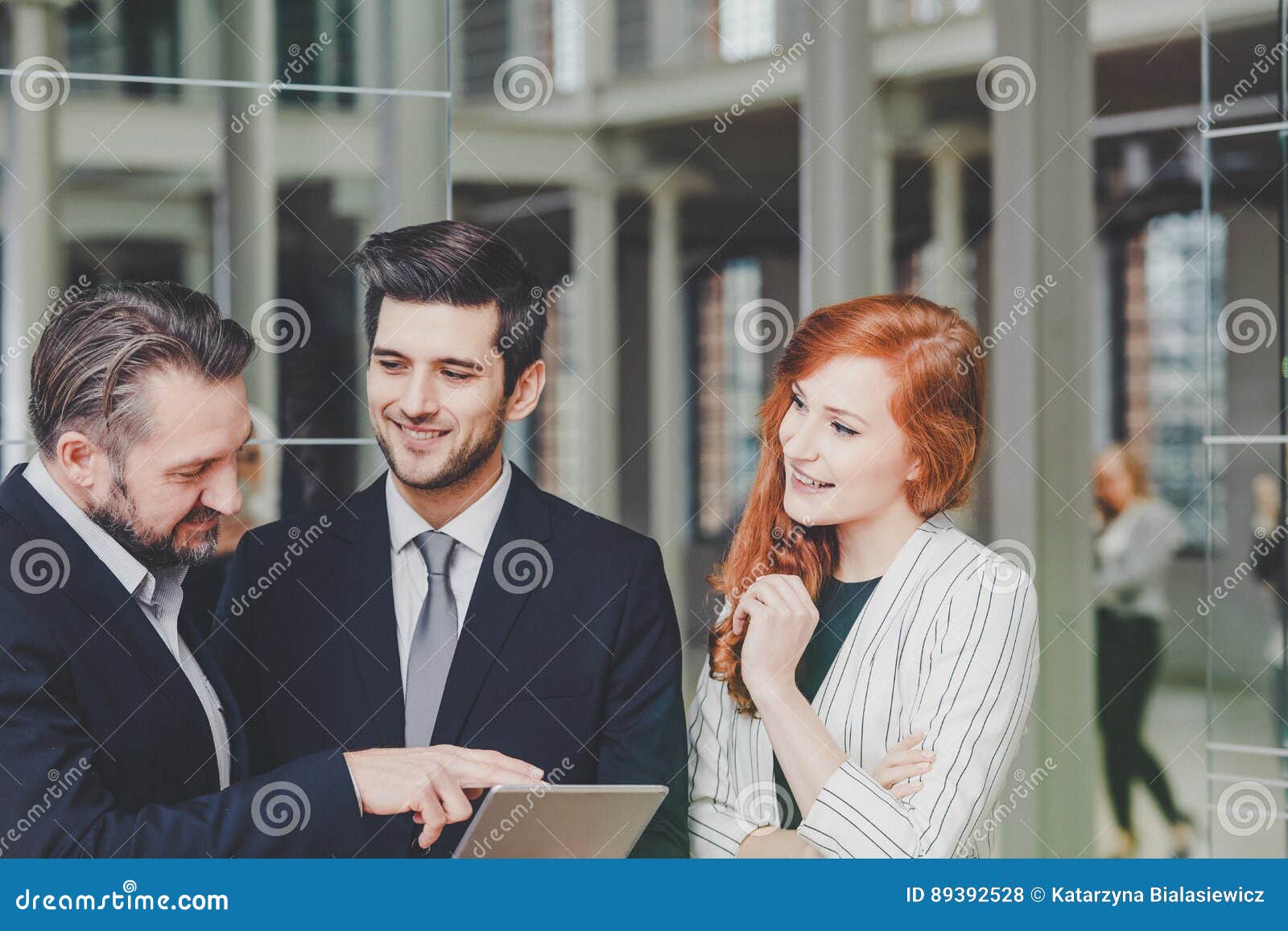 Boss and office workers stock photo. Image of company - 89392528