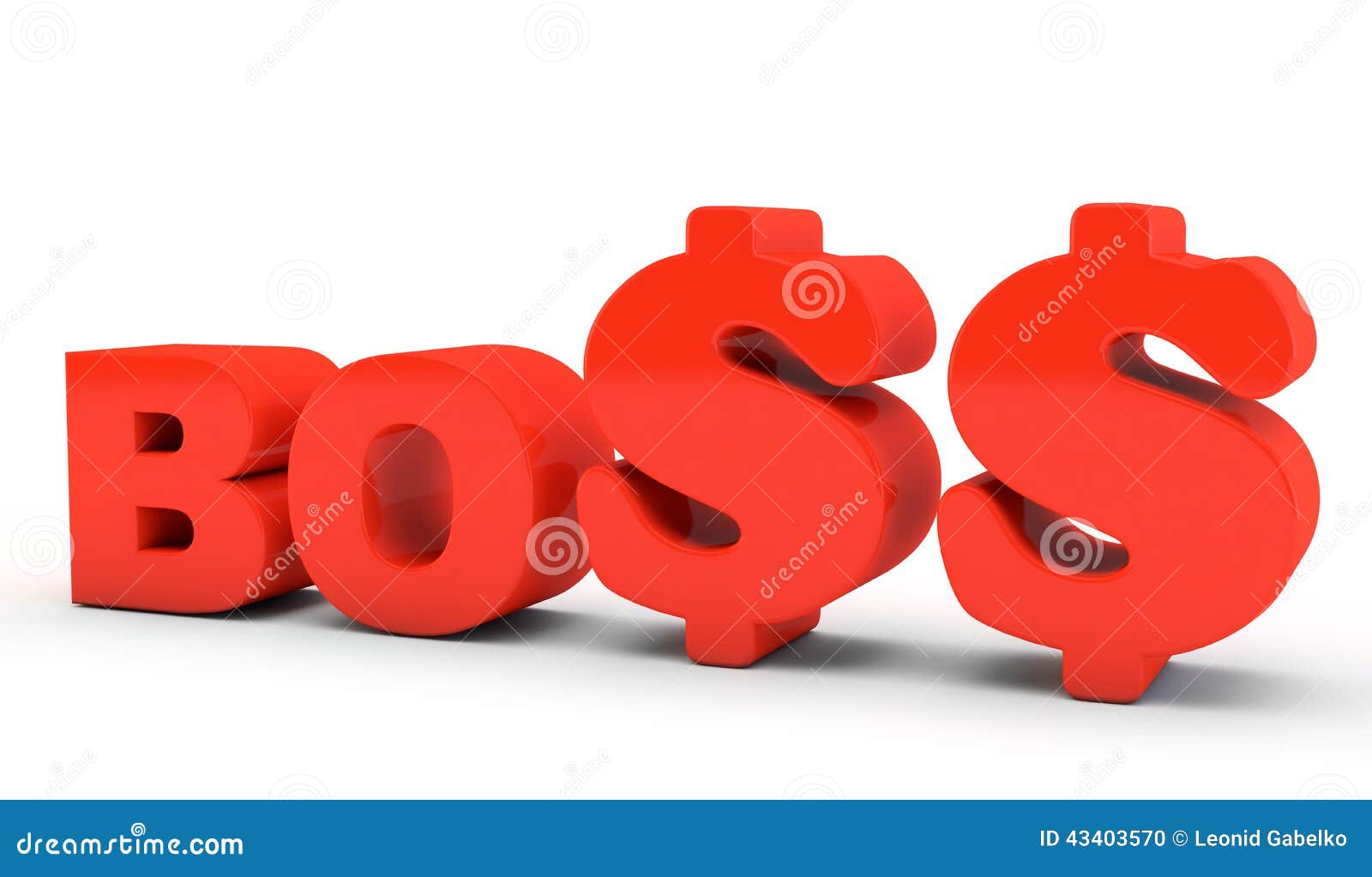 Boss stock illustration. Illustration of objects, people - 43403570