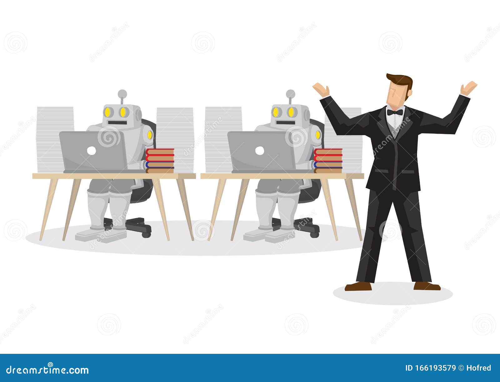 Replacing Human Labor With Robotics. Innovative Industry Humanoid Robot ... Replacing Human Labor With Robotics. Innovative Industry Humanoid Robot ...