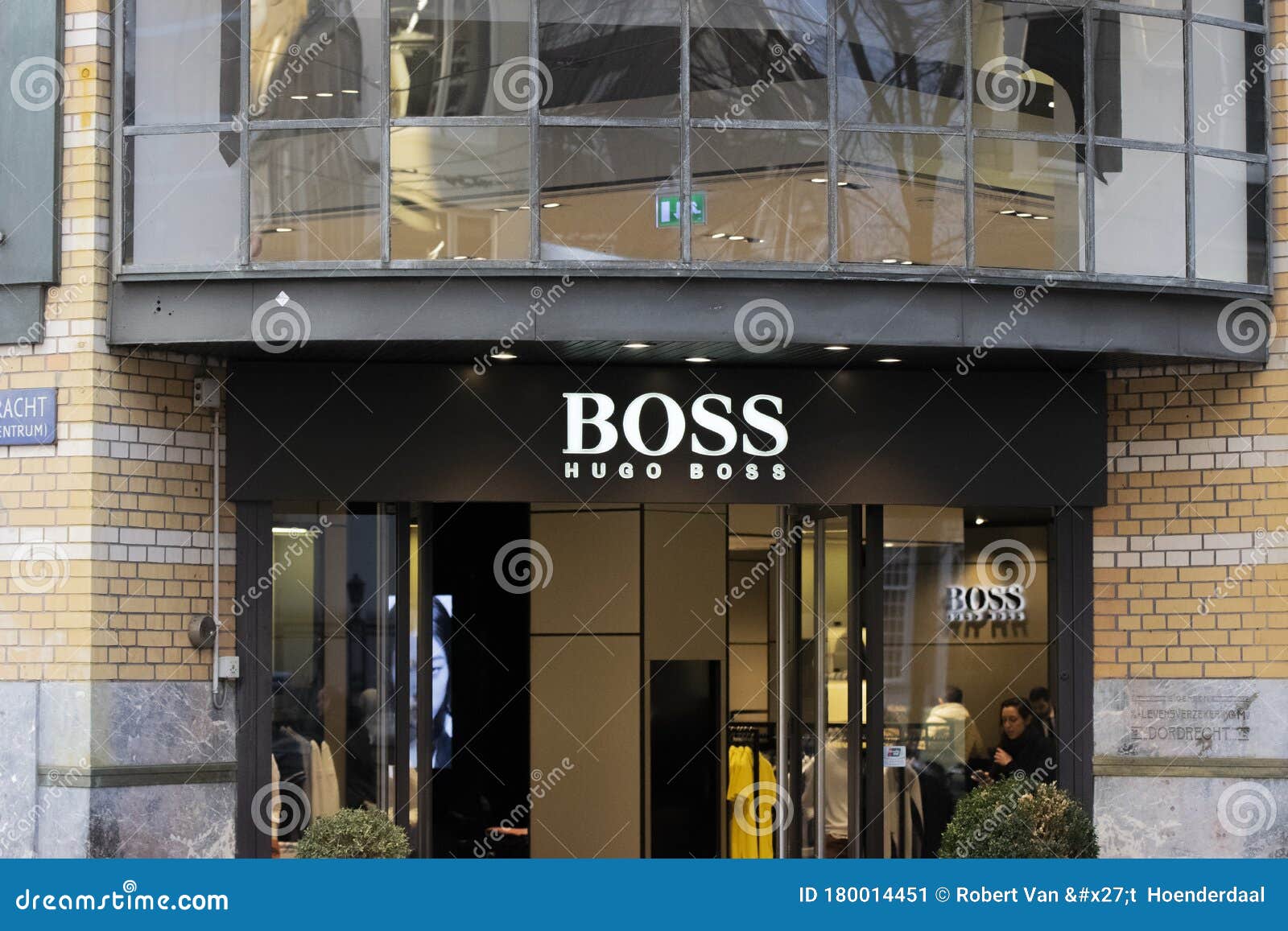 Boss Shop at Amsterdam the Netherlands 2019 Editorial Photo - Image of ...