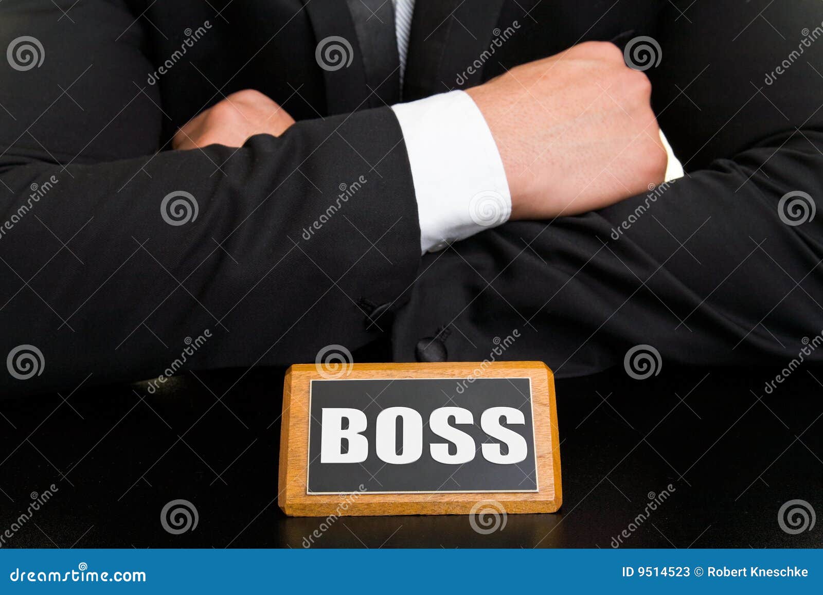 Boss-Sign stock image. Image of success, bossy, jacket - 9514523