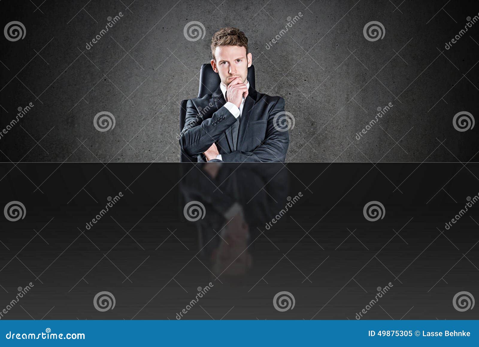 The boss stock image. Image of authoritarian, businessman - 49875305