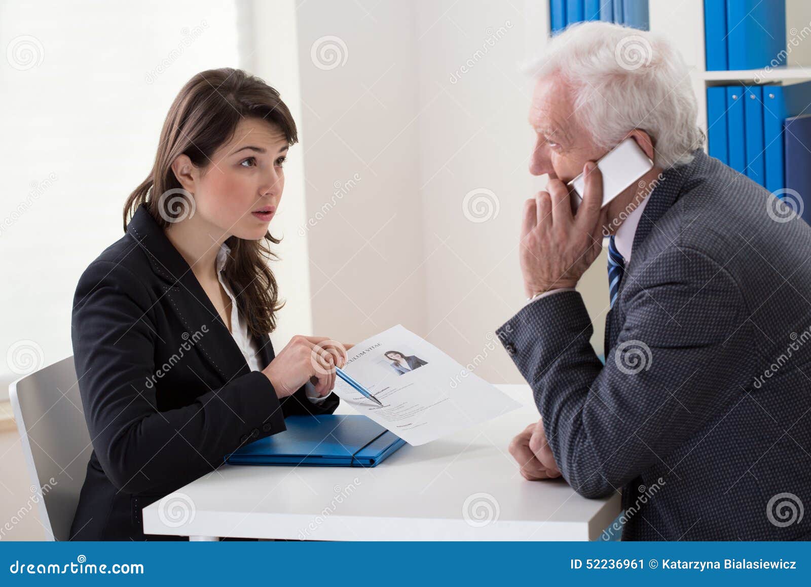 Boss talking on the phone stock image. Image of discuss - 52236961
