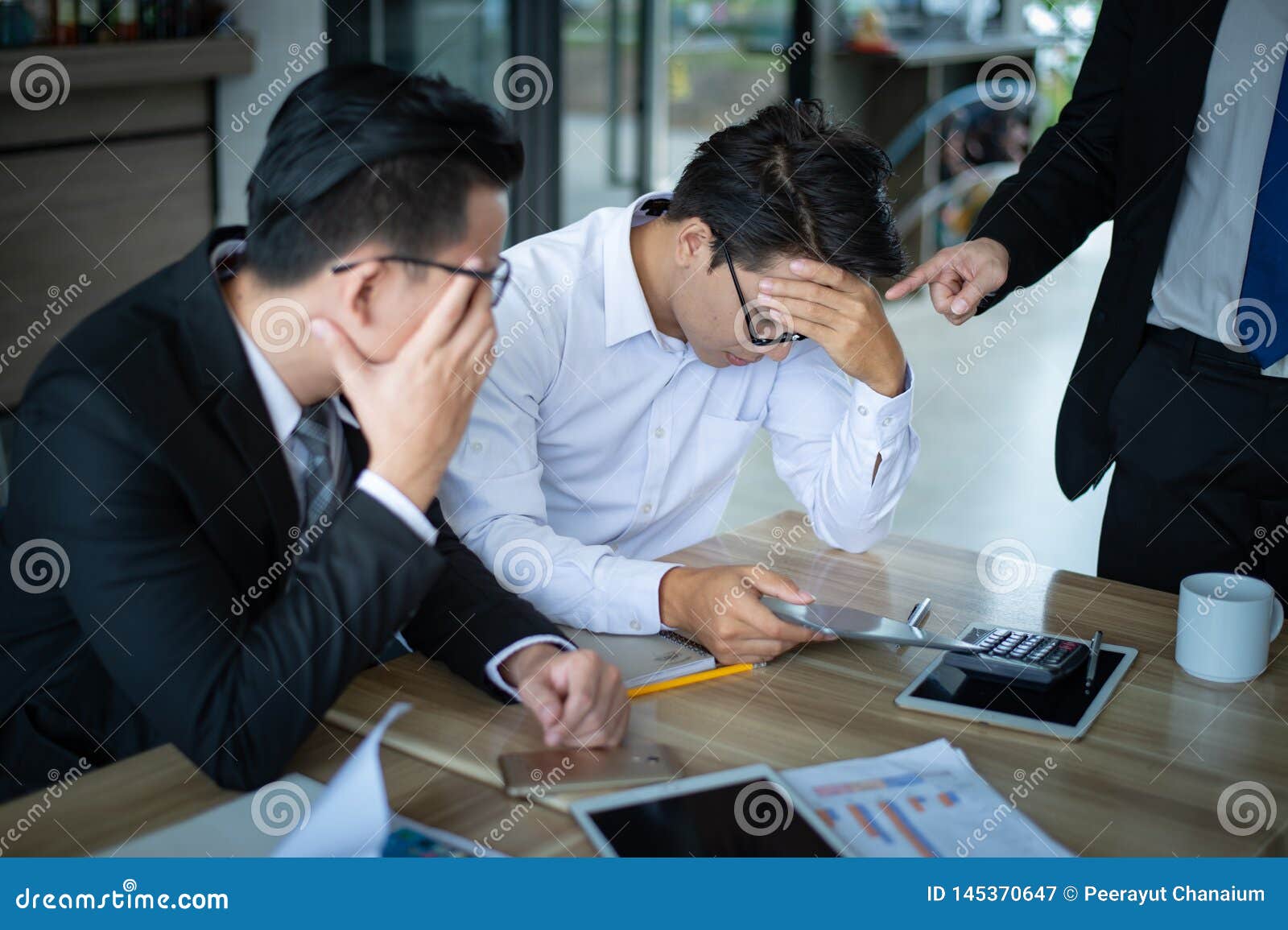 Boss is Very Angry and Shouted To Employee for Reported Sales Decrease ...