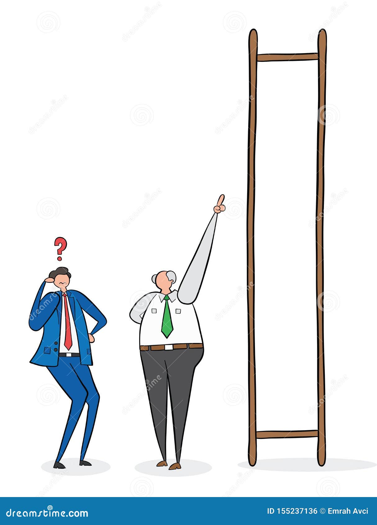 The Boss Wants Him To Climb To the Top of the Ladder with Missing Steps ...