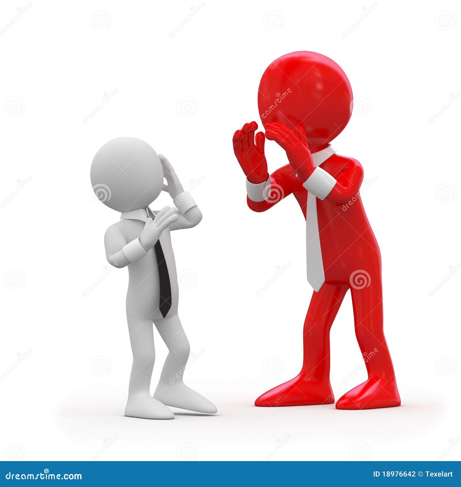 Boss Yelling At Worker 2 Vector Illustration | CartoonDealer.com #65015370 Boss Yelling At Worker 2 Vector Illustration | CartoonDealer.com #65015370