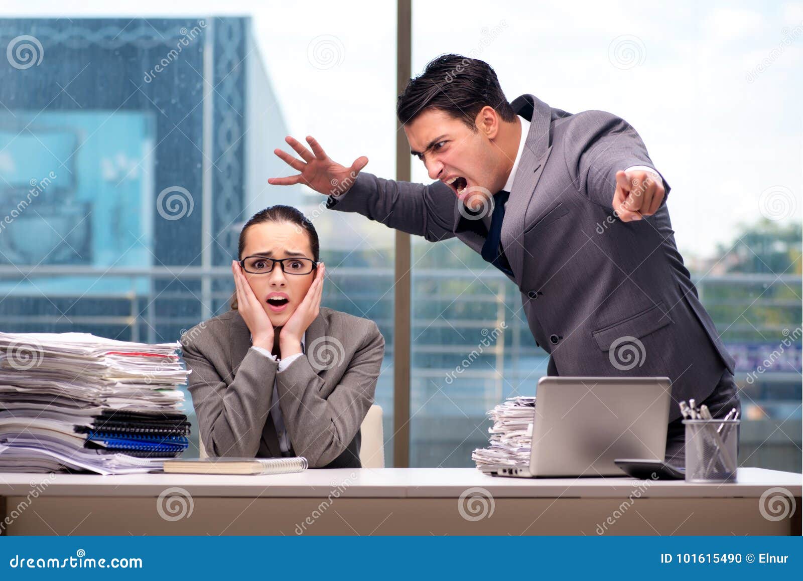 The Boss Yelling at His Team Member Stock Photo - Image of failure ... The Boss Yelling at His Team Member Stock Photo - Image of failure ...