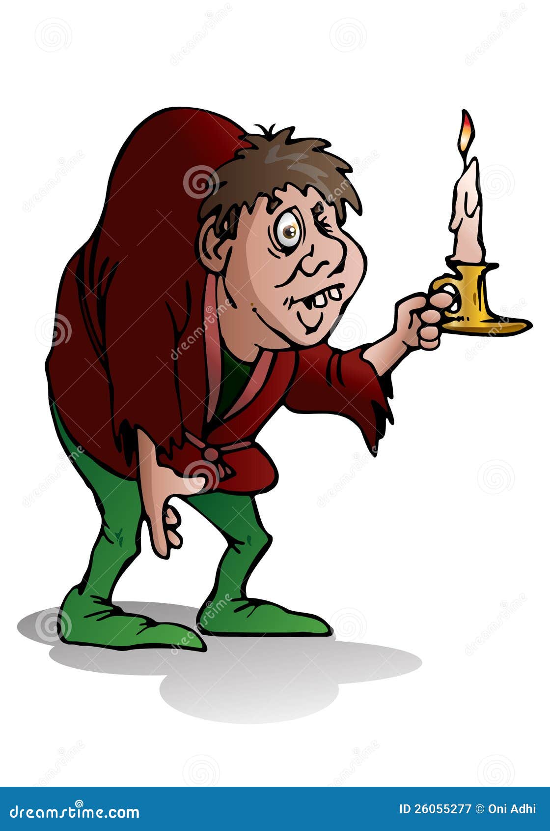 Bossu illustration stock. Illustration du voûté, igor - 26055277