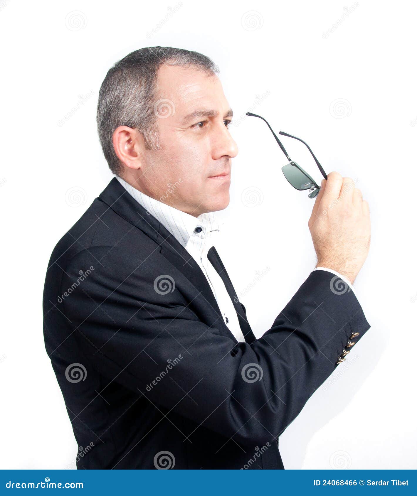 Bossy male stock photo. Image of eyeglasses, blue, head - 24068466