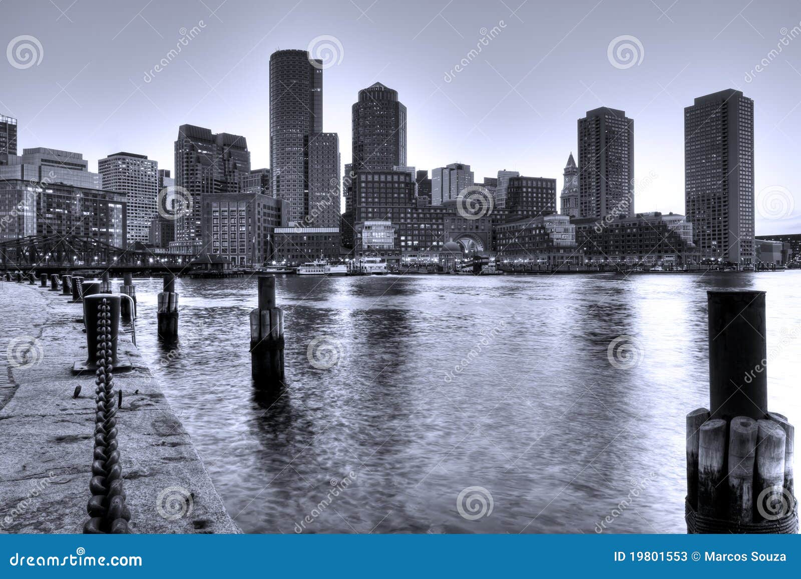 Boston stock image. Image of megalopolis, ship, architecture - 19801553