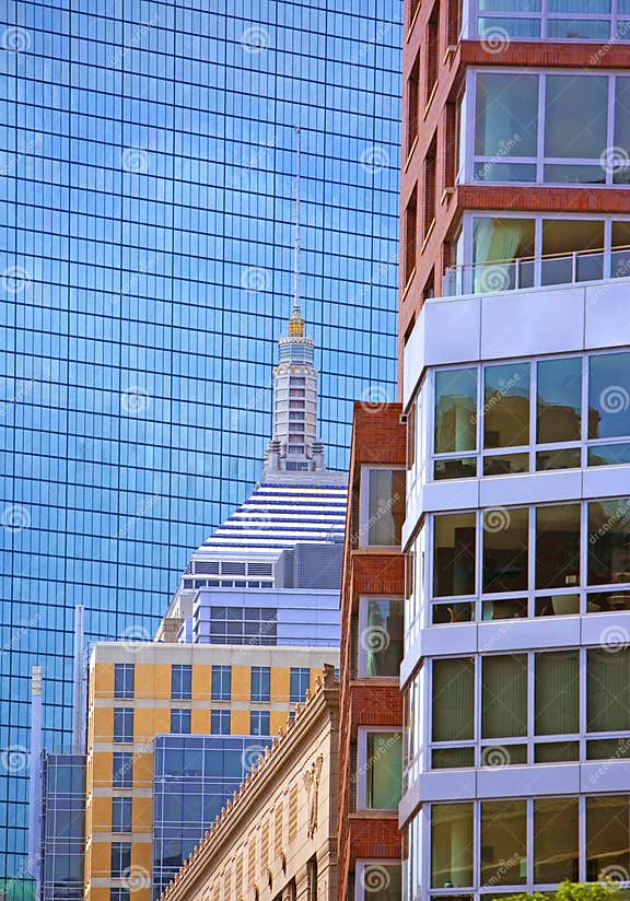 Boston Buildings stock photo. Image of repeative, veritcal - 298206976