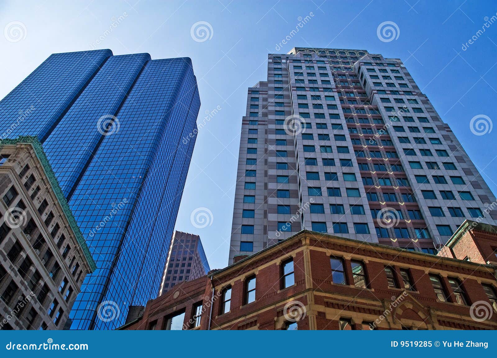 Boston Buildings stock image. Image of mass, downtown - 9519285