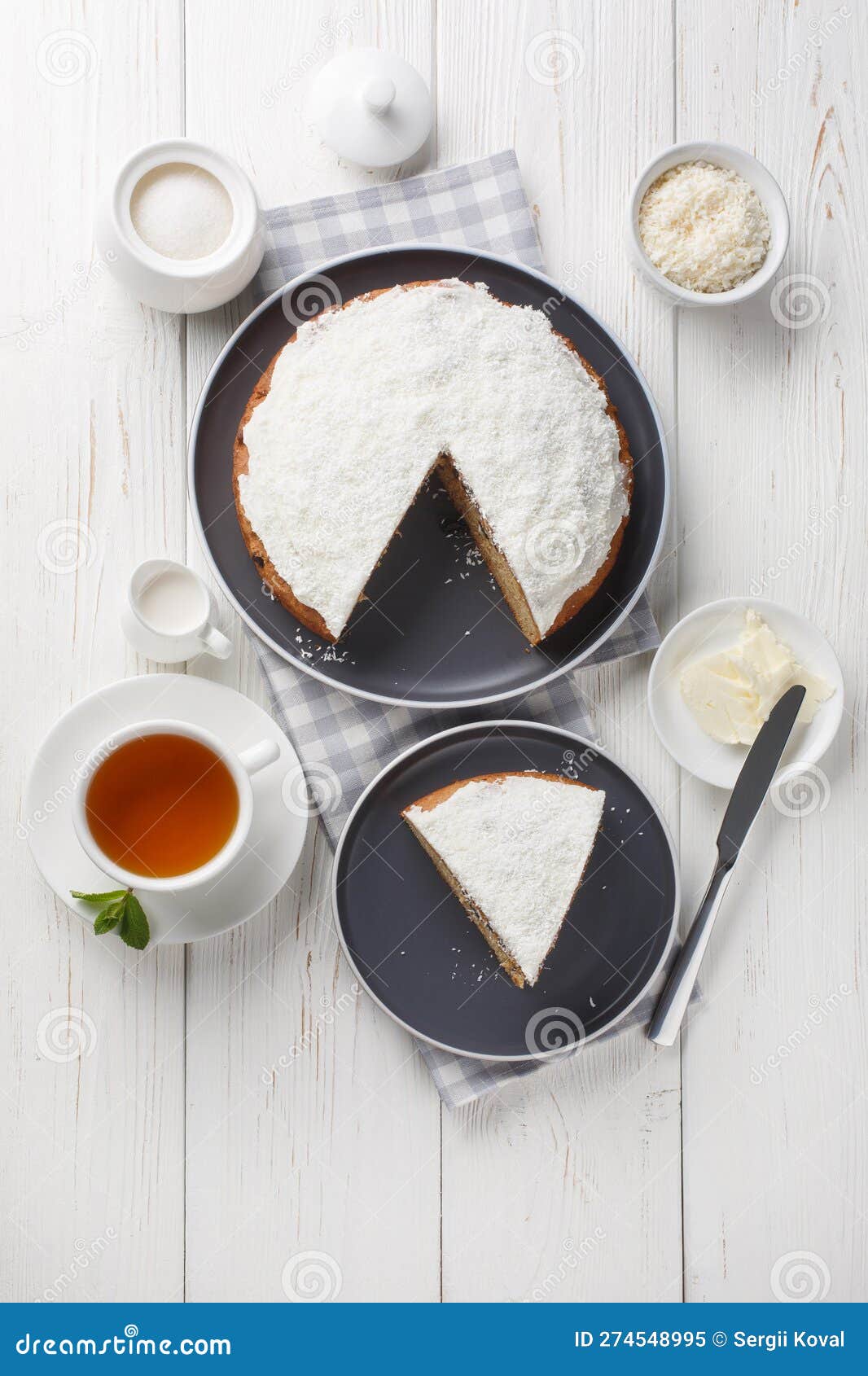 Boston Bun is a Big, Spiced Bun with Thick Layer of Coconut Icing on ...